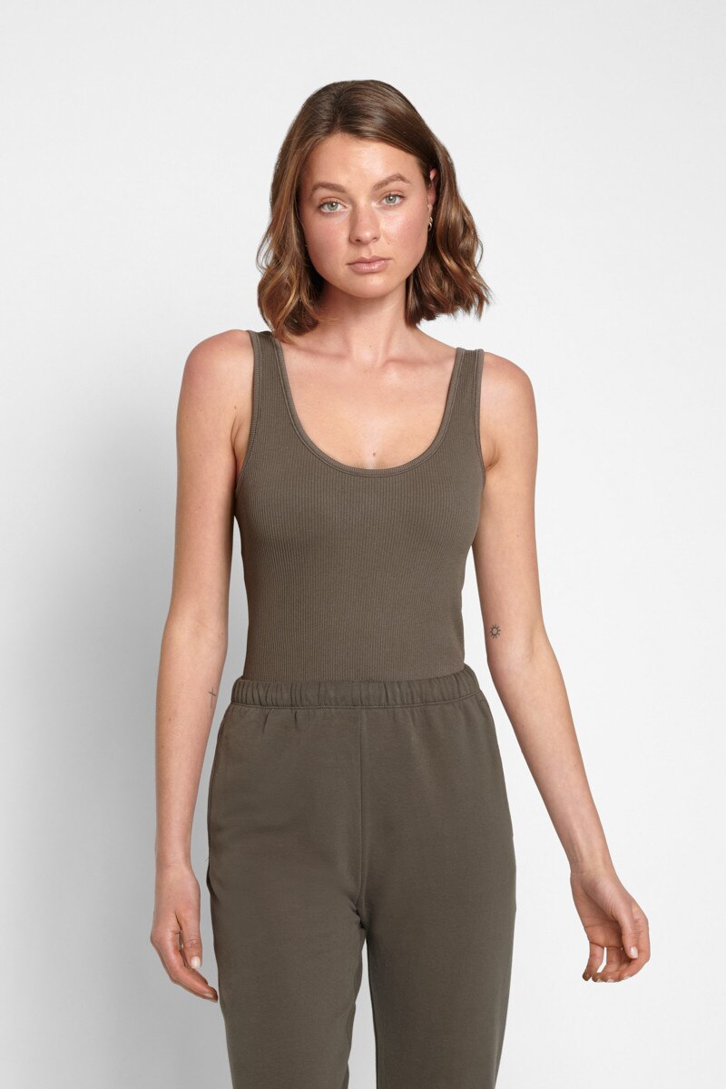 BONDS Retro Rib™ Tank | CTC4I | Turkish Coffee