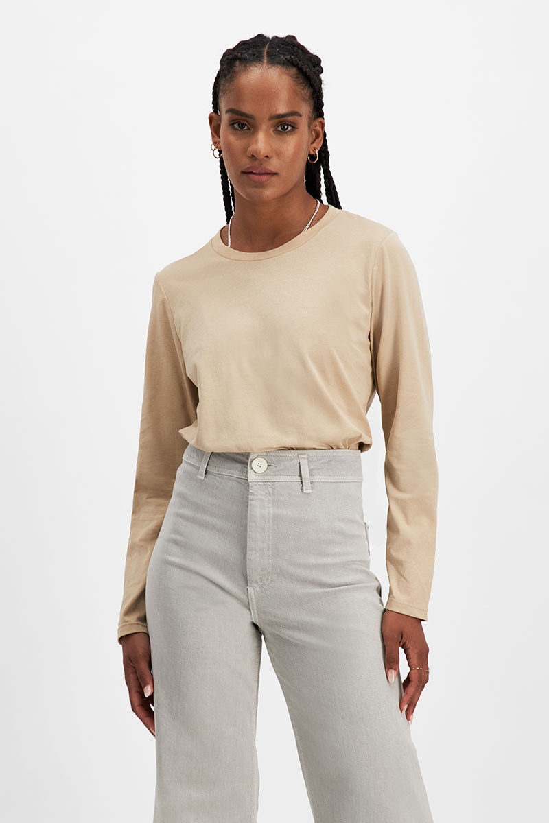 BONDS Originals Mid Weight Long Sleeve Crew Tee | CTLUI | Tumble