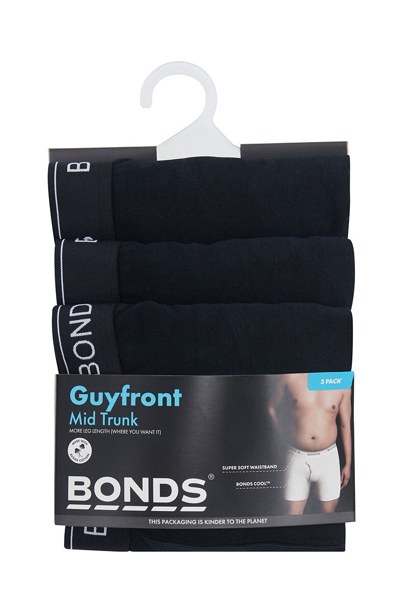 BONDS Guyfront Mid Trunk | MWFC3A | Black