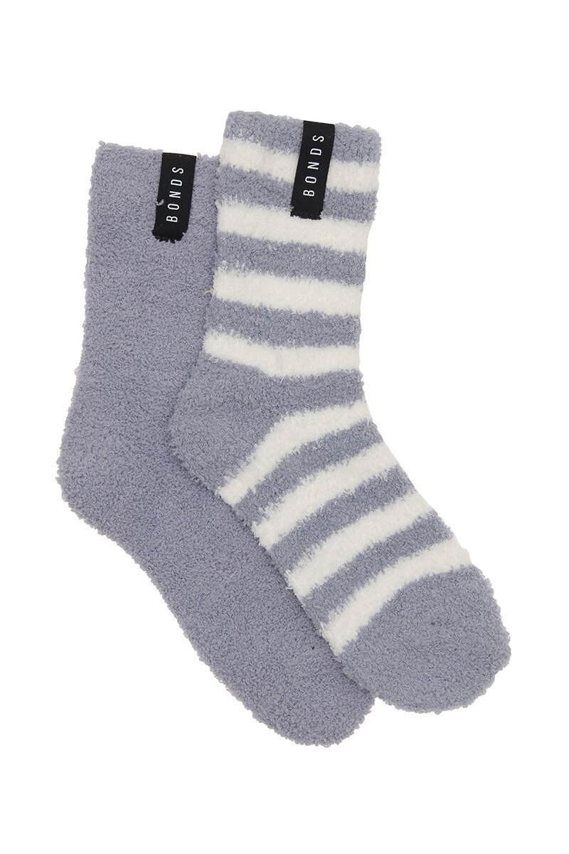 BONDS Kids Home Socks 2 Pack | RXY32N | Pack 10
