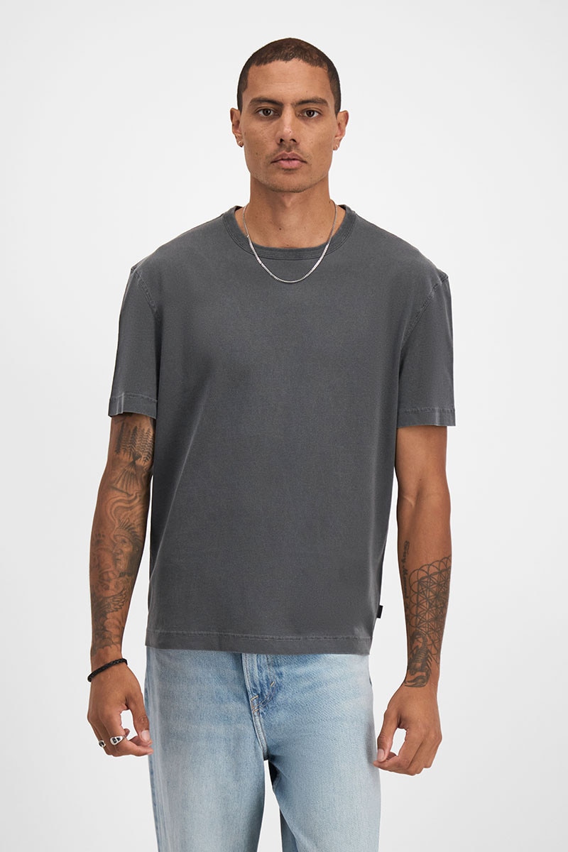 Bonds Icons Midweight Crew Neck Tee | Mens T-Shirt | AU48I