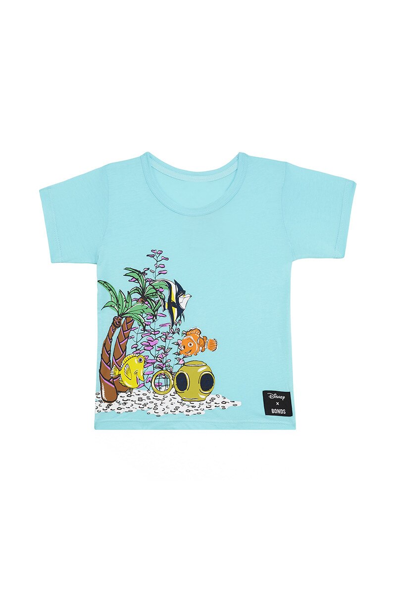 BONDS x Finding Nemo Crew Tee | KW4EAR | Tank Gang Aqua