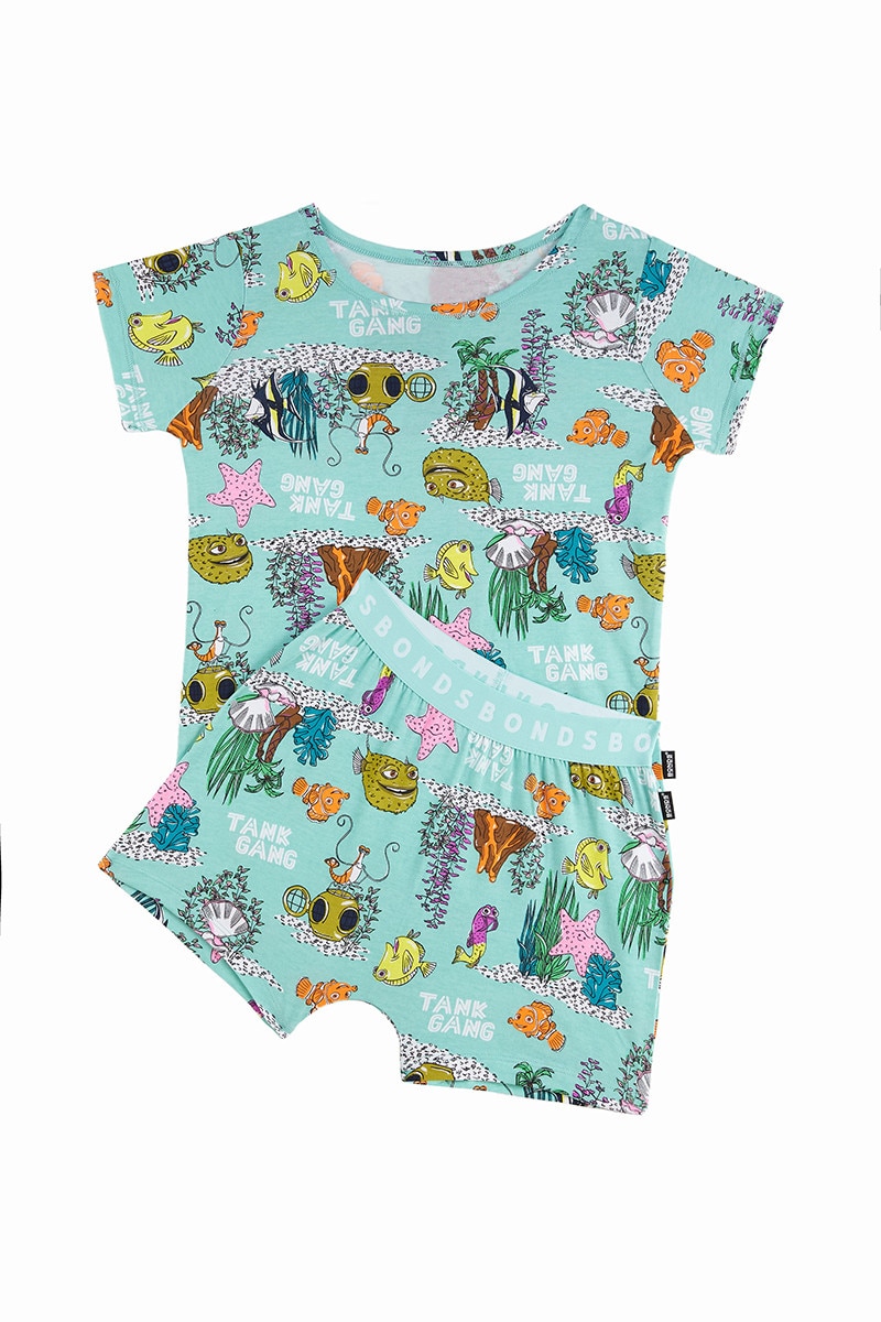 BONDS x Finding Nemo Tee Short Sleep Set | KW4HR | Tank Gang ...