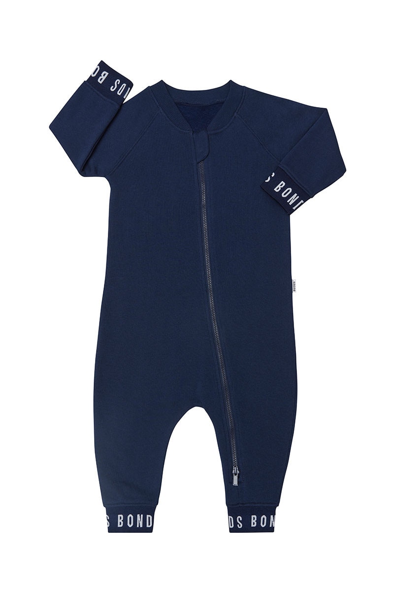 Bonds Logo Fleece Zippy | Baby Baby Coverall | BWNJA