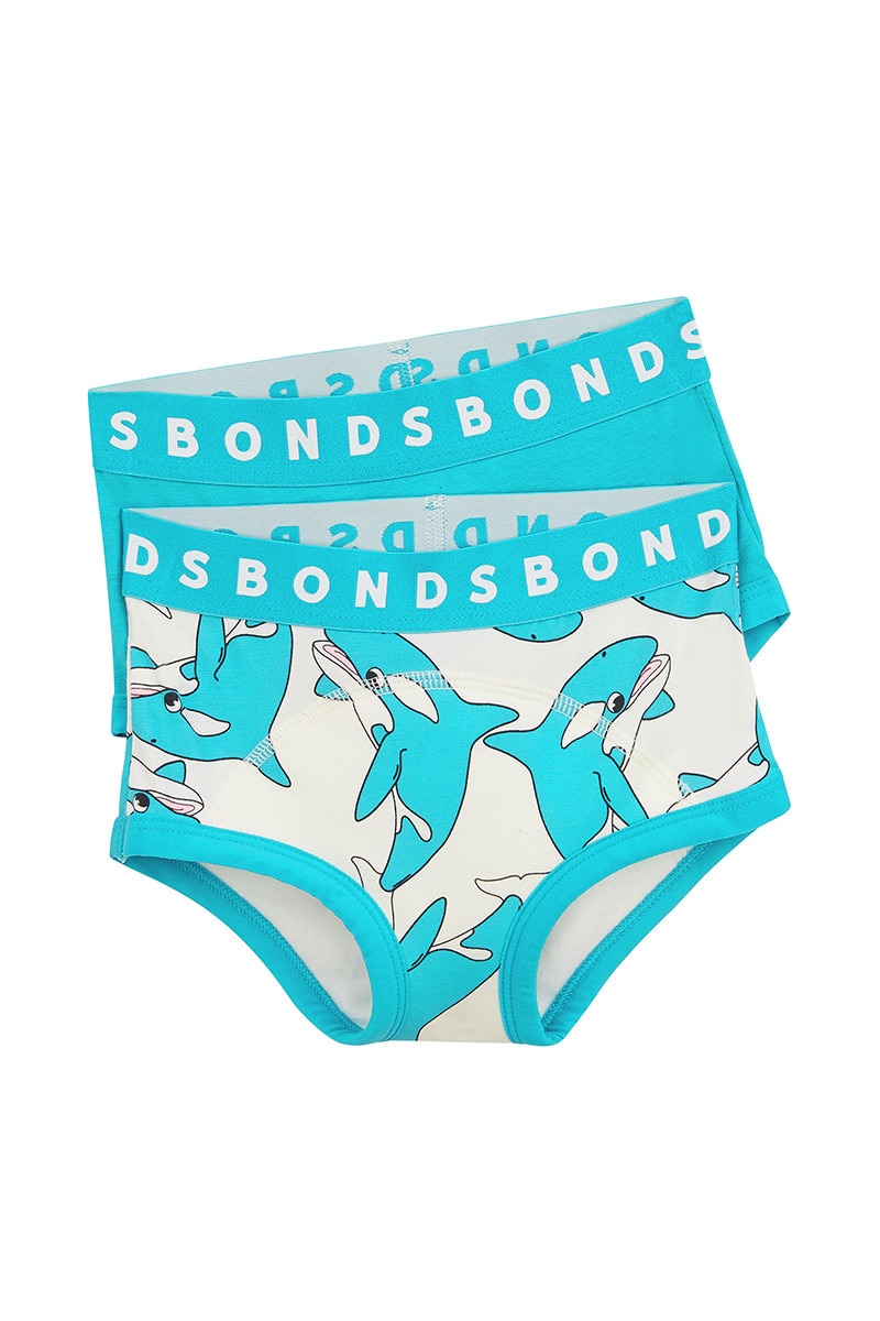 BONDS Whoopsies Toilet Training Undies 2 Pack | BWNRA | Daisy-Ing Purple