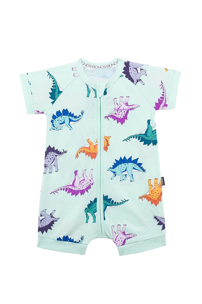 BONDS Zip Romper | BXP9A | Stego-Gorgeous Mint