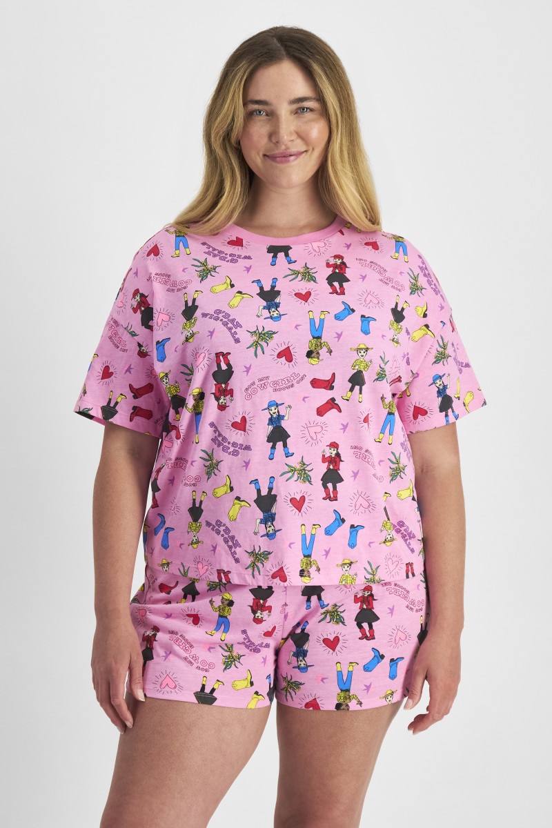 Buy Women's The Wiggles X Bonds Sleep Aussie Cotton Relaxed Tee in G ...