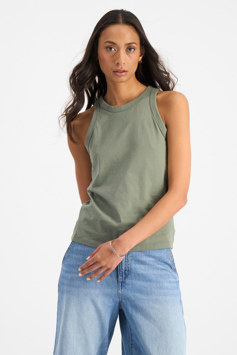 Bonds Midweight Crew Tank | Womens Tank Top | CQLWI