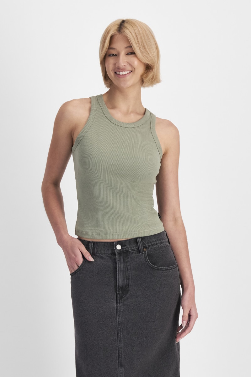 Bonds Cotton Rib Bra Tank | Womens T-Shirt | CQLXI