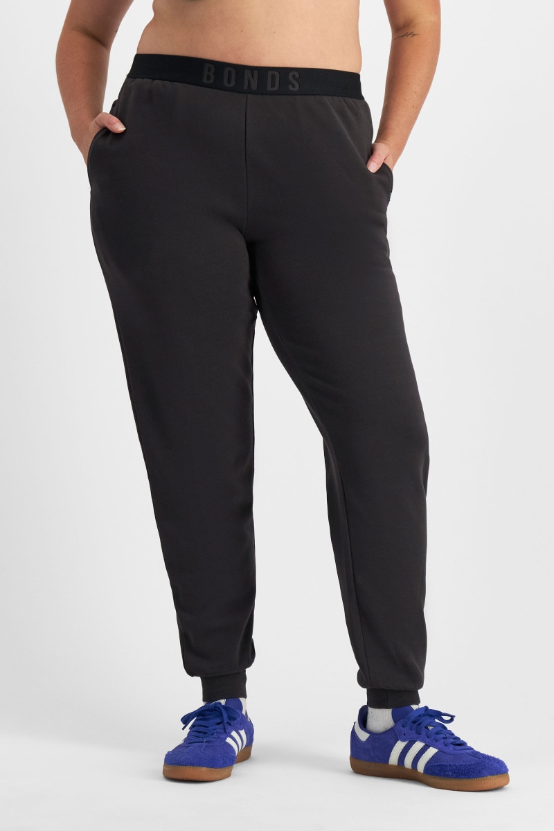 Bonds Sweats Cotton Logo Skinny Trackie | Womens | CQT3I