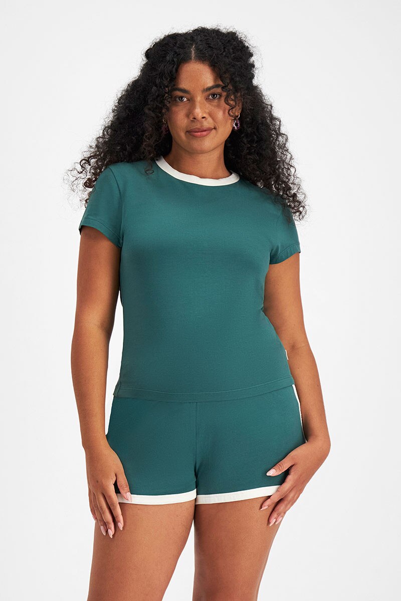 Bonds Sleep Fitted Aussie Cotton Blend Tee | Womens Sleep Top | CQWBI
