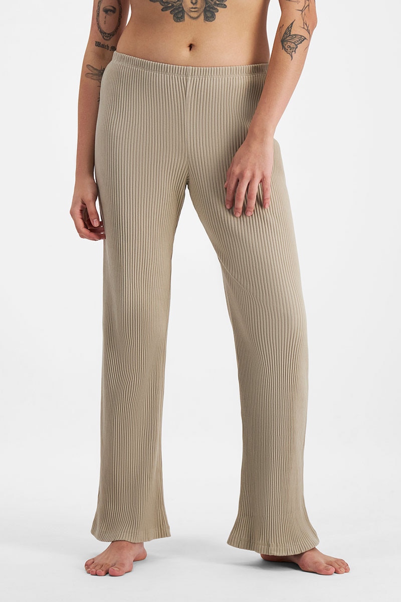 Bonds Sleep Rib Pant | Womens Sleep Bottom | CQWTI
