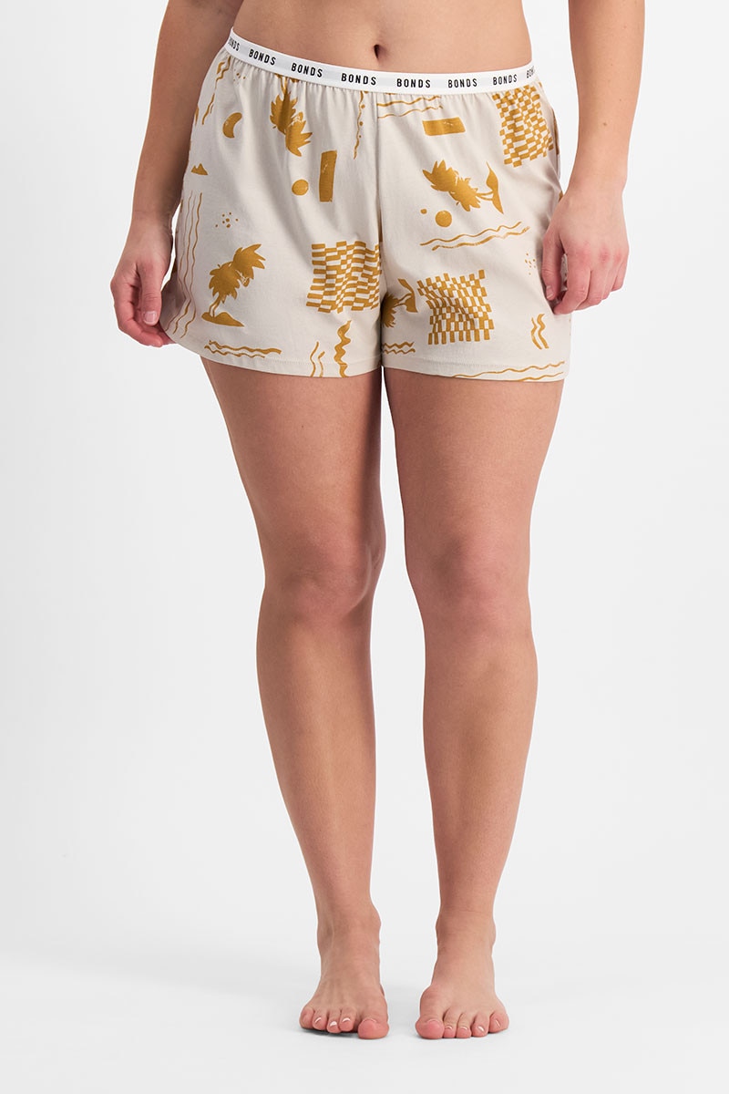 Bonds Sleep Relaxed Aussie Cotton Short | Womens Sleep Bottom | CRFPI