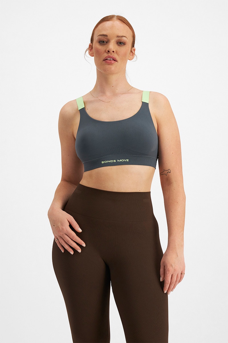 Bonds Move Seamless Bralette | Womens T-Shirt | CRTDI