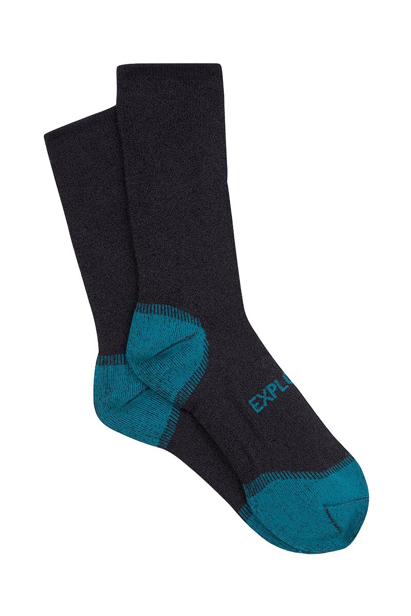 Bonds Explorer Mens Thermal Crew Socks 2 Pack | Mens Socks | SYNM2N