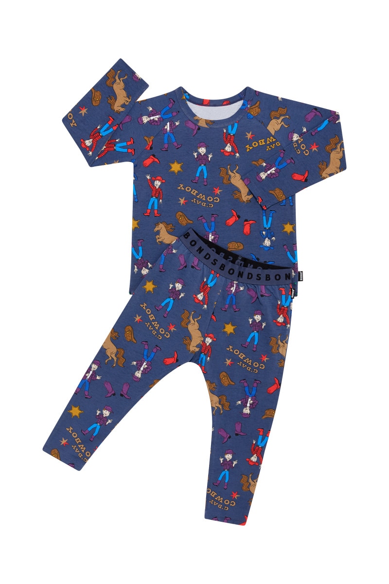 The Wiggles X Bonds Longsleeve Sleep Set | Kids Sleep Set | KVANR