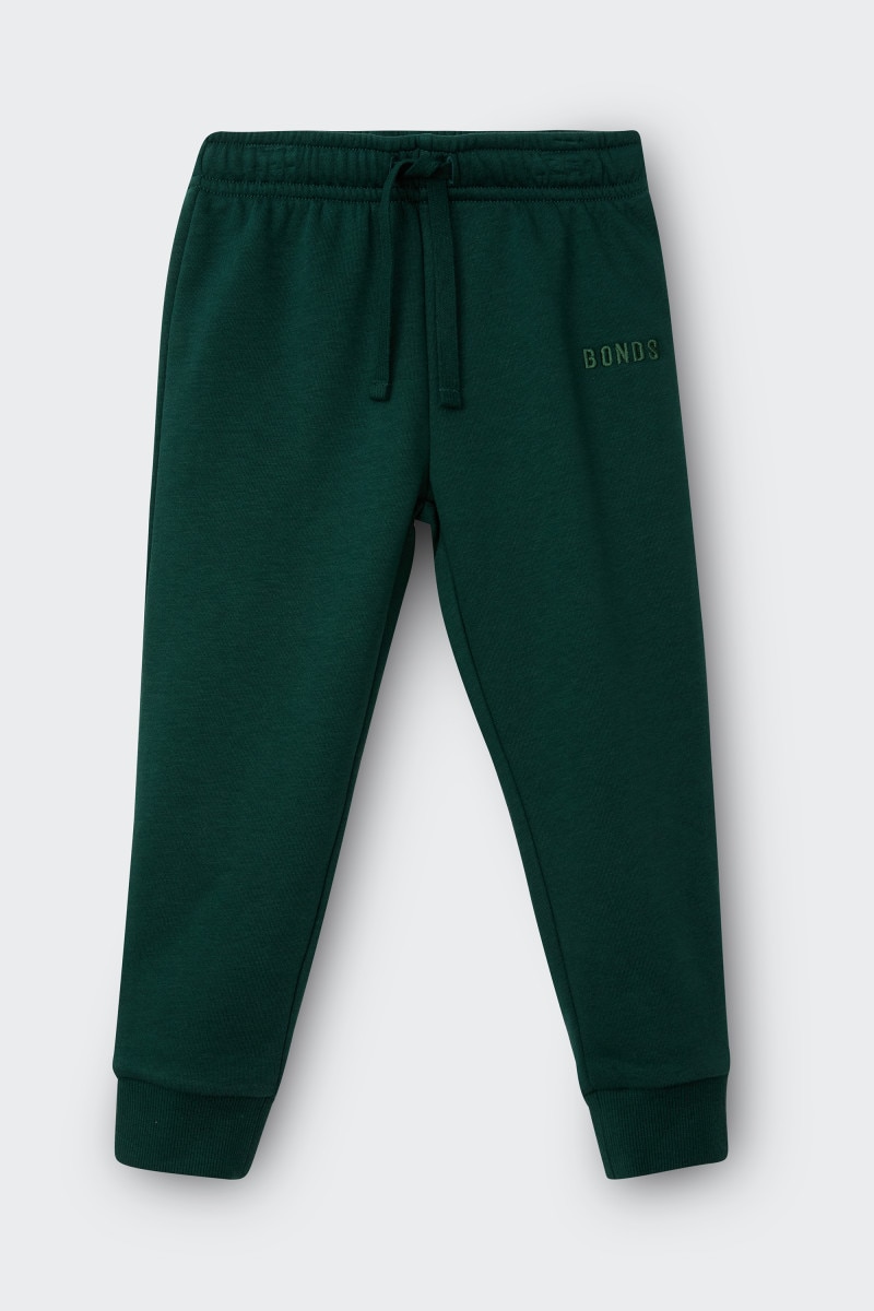 Buy Everyday Fleece Trackie in Cotton Forest Gem Online | BONDS
