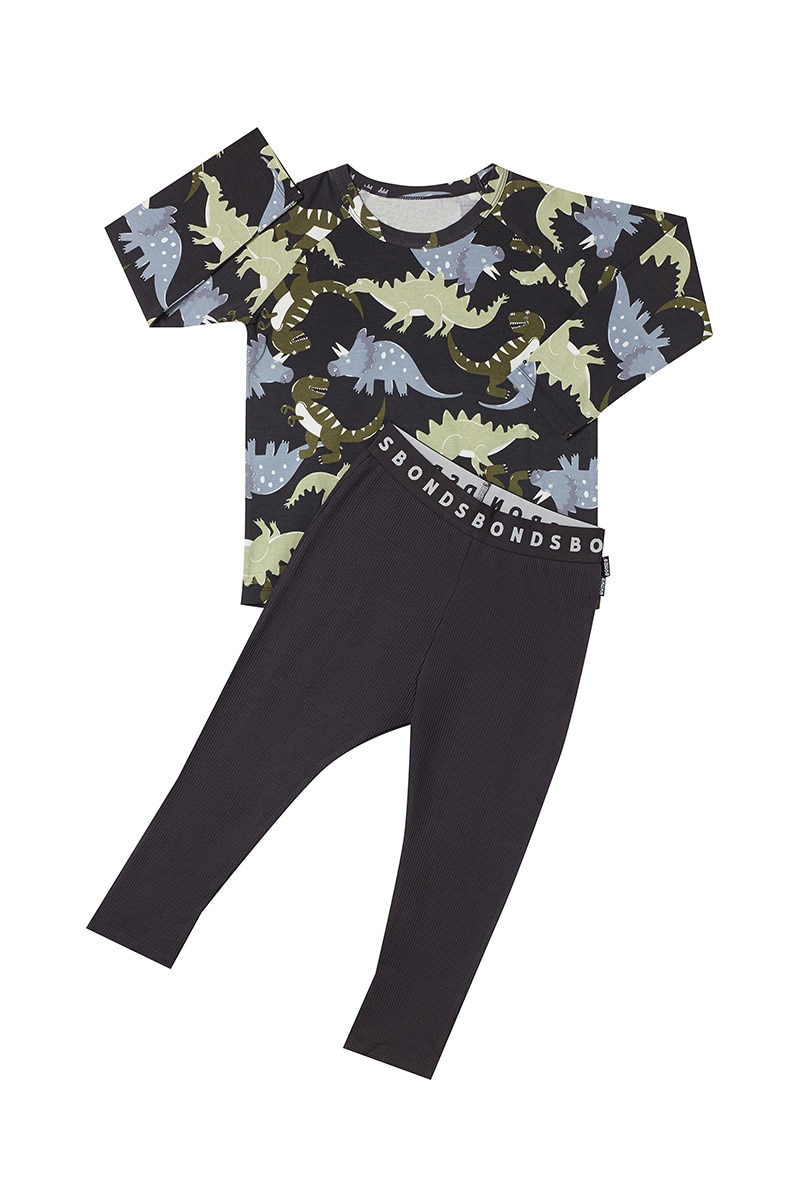 Bonds Kids Long Sleeve Waffle Sleep Set | Kids Sleep Set | KVXTK