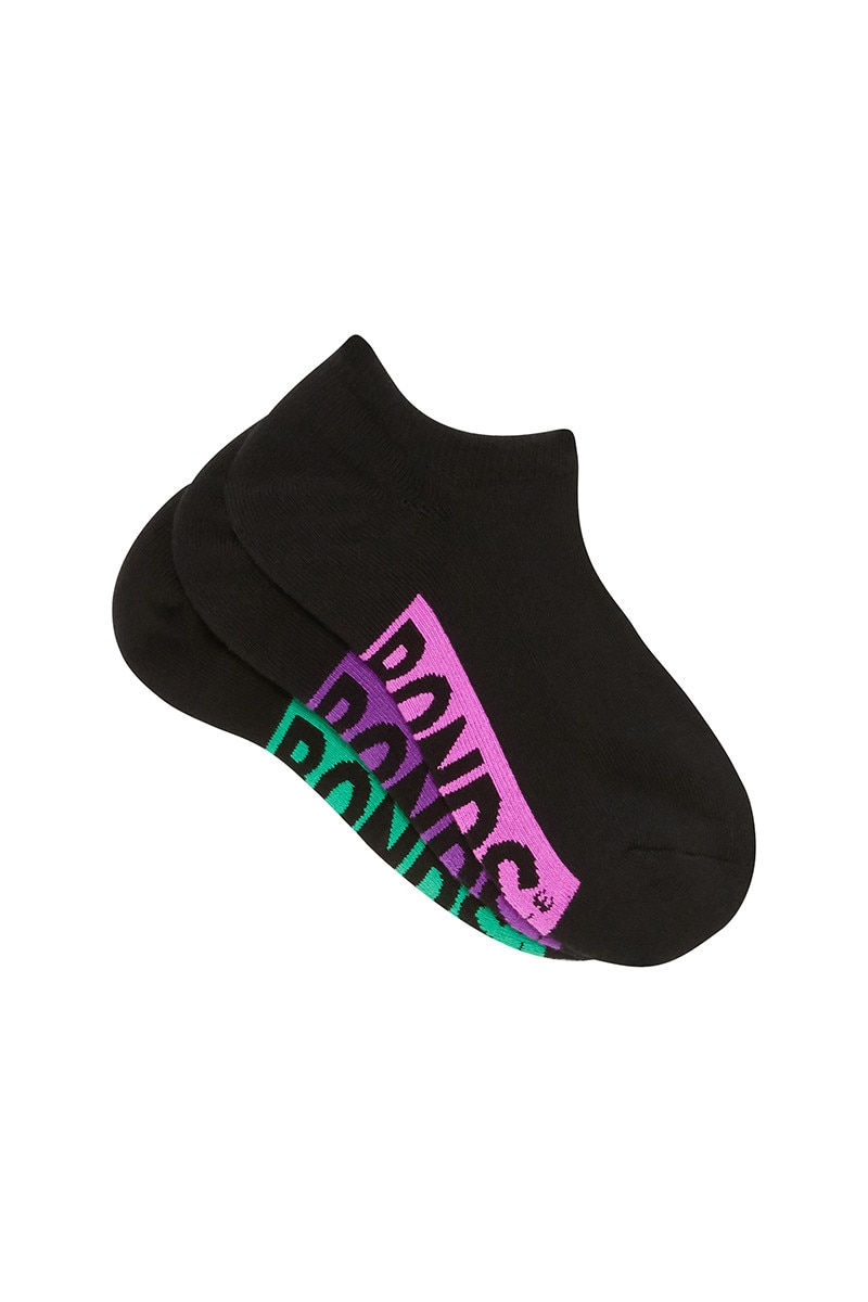 Bonds Womens Logo Cushioned No Show Socks 3 Pack | Womens Socks | LXML3N