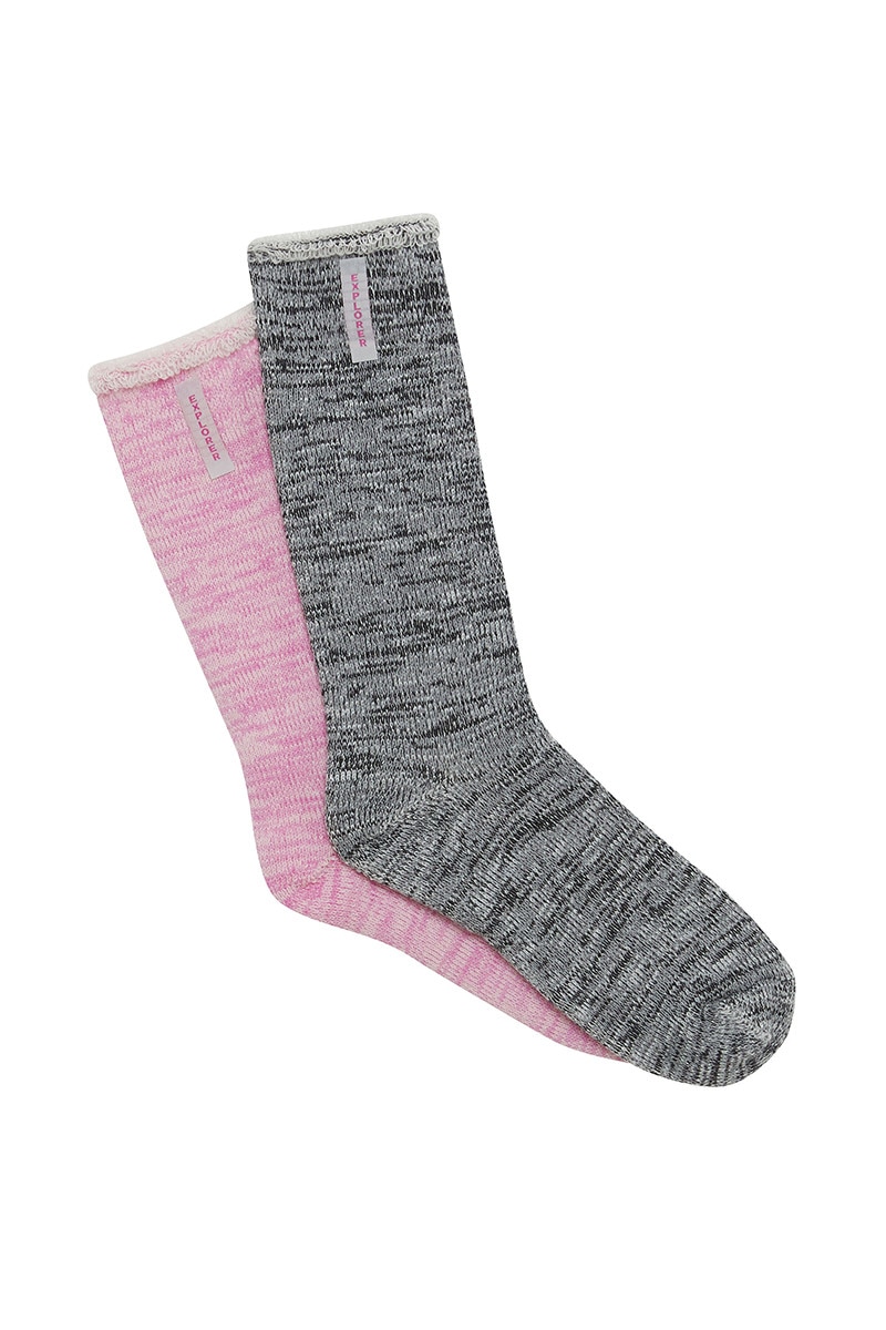 Bonds Explorer Womens Original Wool Crew Socks 2 Pack | Womens Socks ...