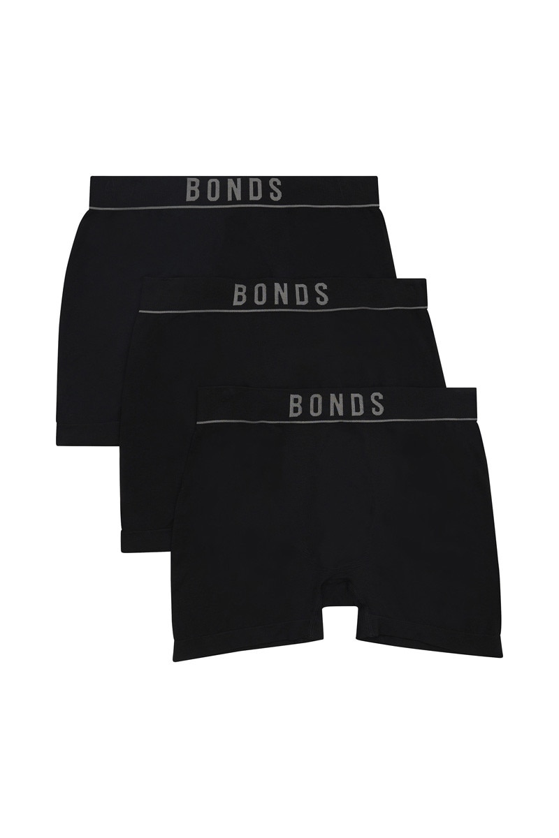 Bonds Originals Seamless Trunk 3 Pack | Mens Underwear | MVYK3A