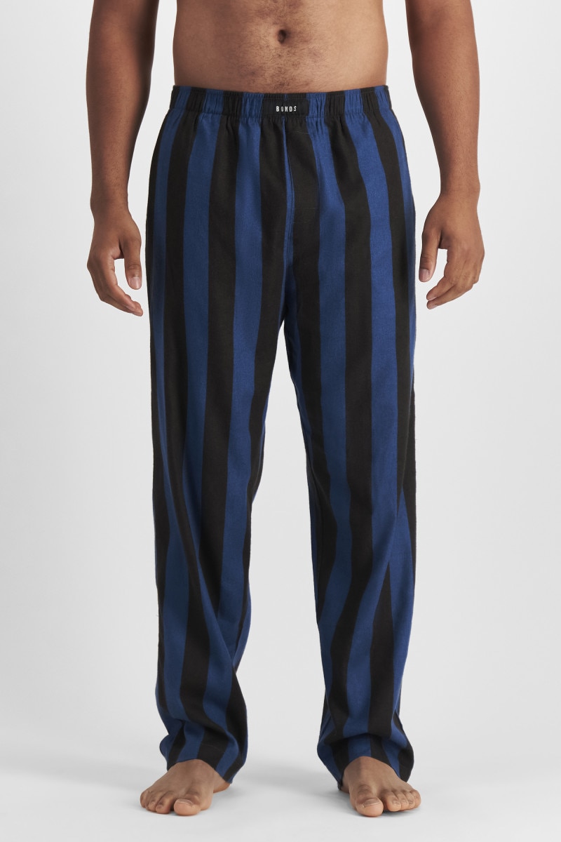 Buy Men's Sleep Flannelette Pant in Island Time Stripe Online | BONDS