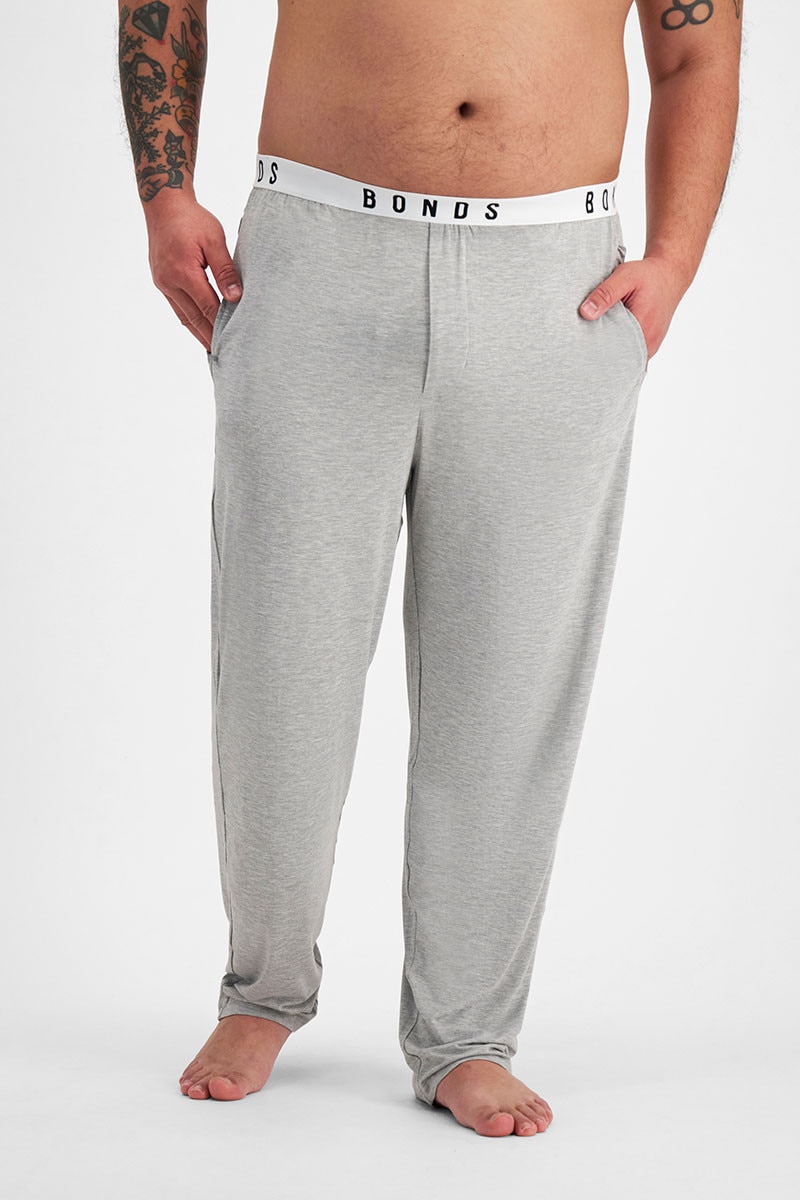 Buy Men's Sleep Viscose Bamboo Pant in Optima Marle Online | BONDS
