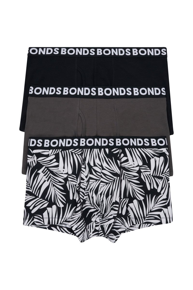 Bonds Classic Trunk 3 Pack | Mens Underwear | MWQ43A