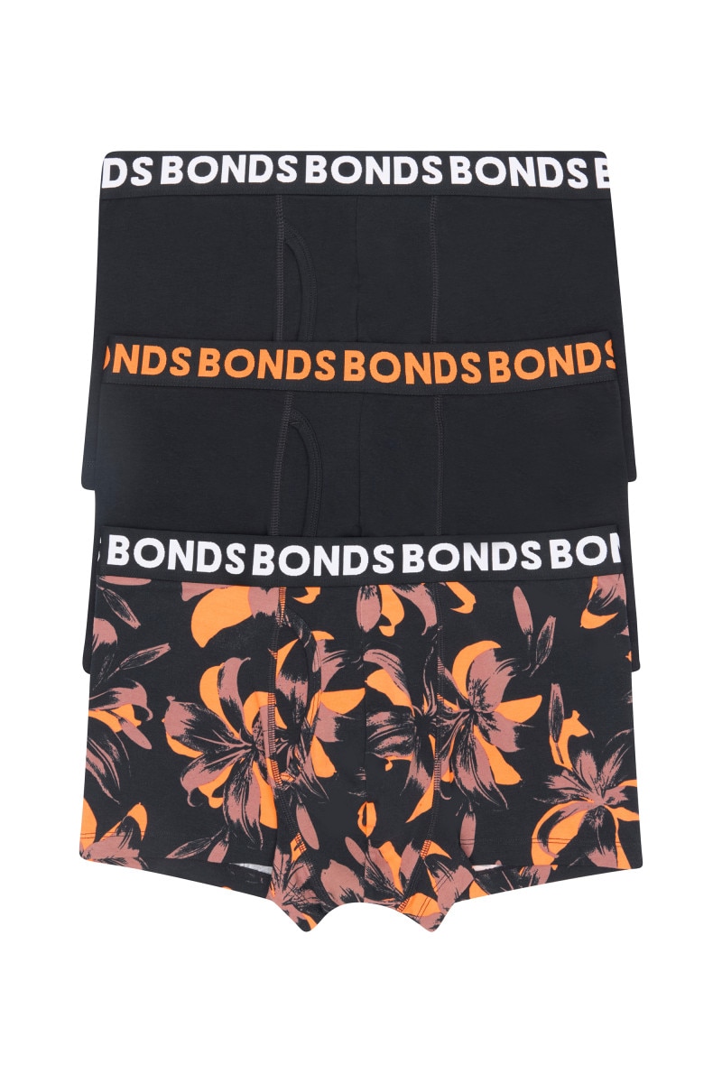 Bonds Classic Trunk 3 Pack | Mens Underwear | MWQ43A