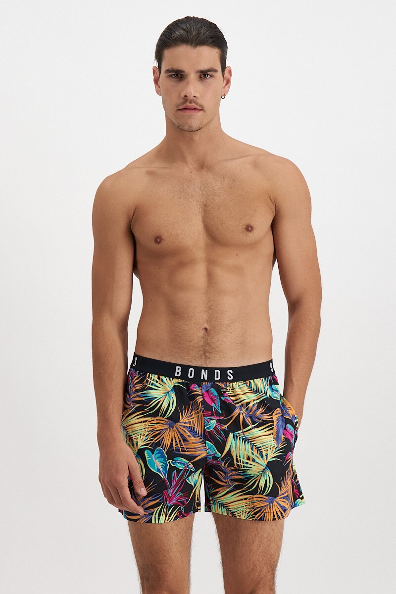 BONDS Livin' Woven Boxer | MWQG | Palmy Night