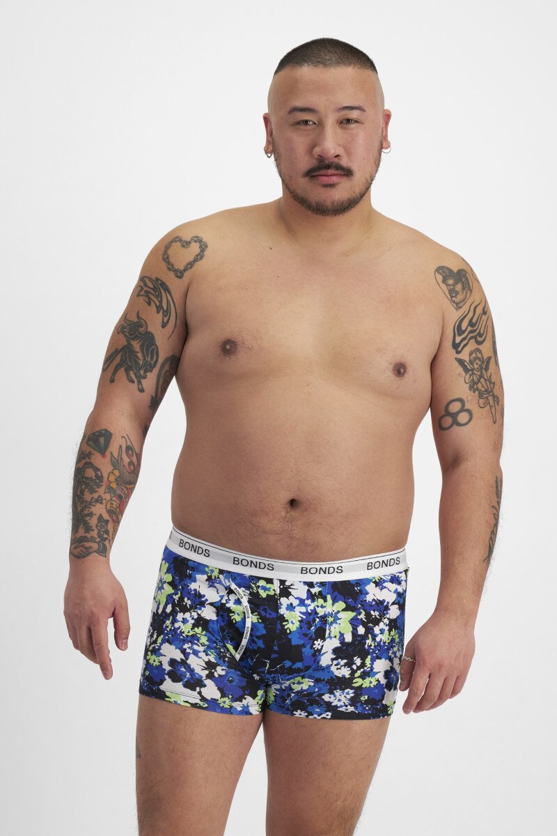 Buy Men's Guyfront Trunks in Neon Garden Online | BONDS