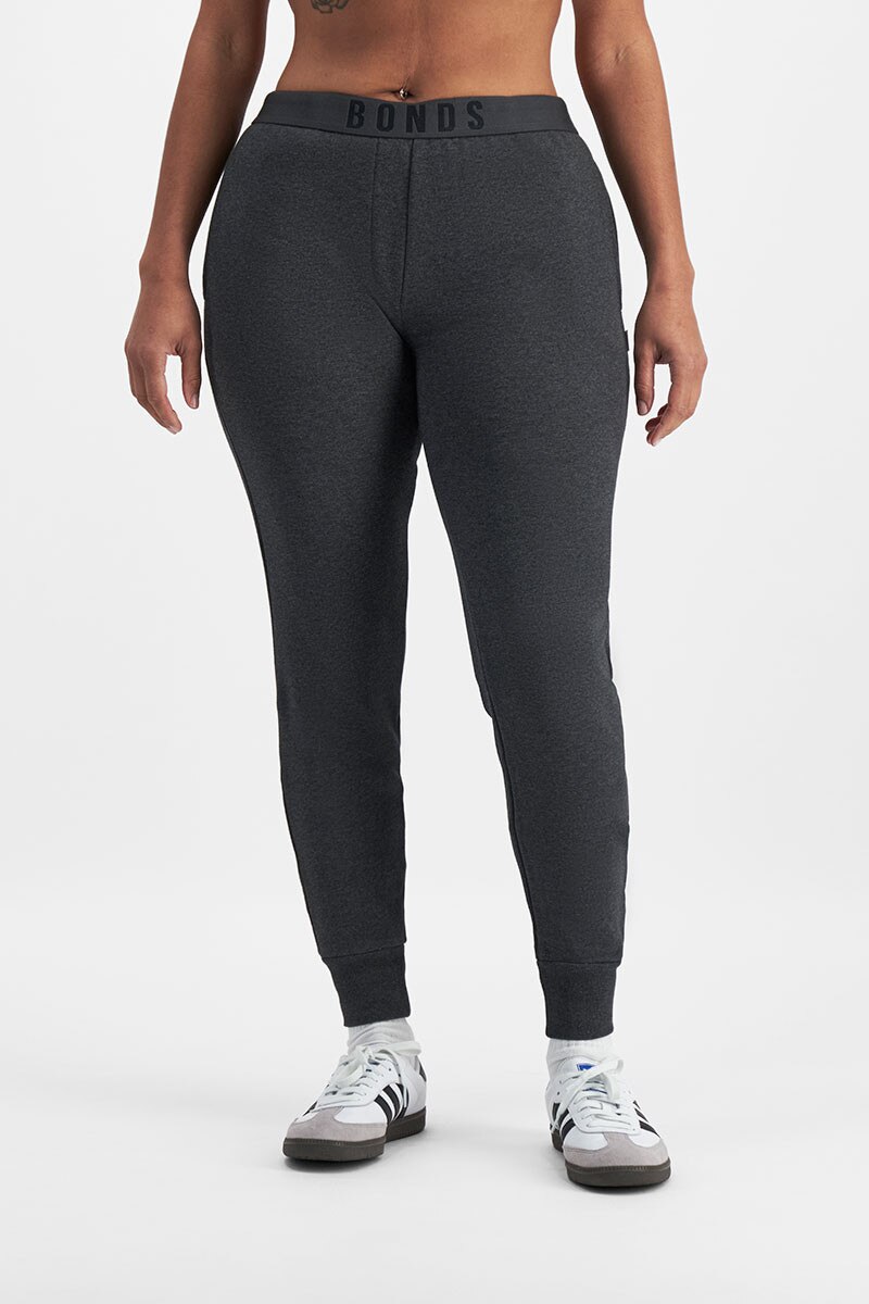 BONDS Originals Logo Skinny Trackie | CT8UI | Asphalt Marle