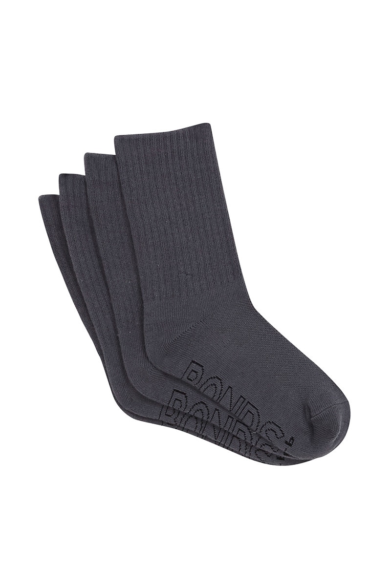Bonds Kids Logo Light Crew Socks 4 Pack | Kids Socks | RXVJ4N