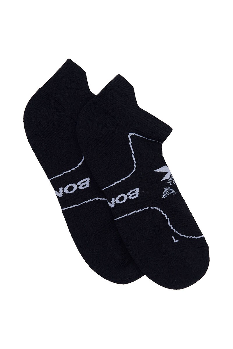 BONDS X-Temp Air Low Cut Socks 2 Pack | SXRL2N | Black