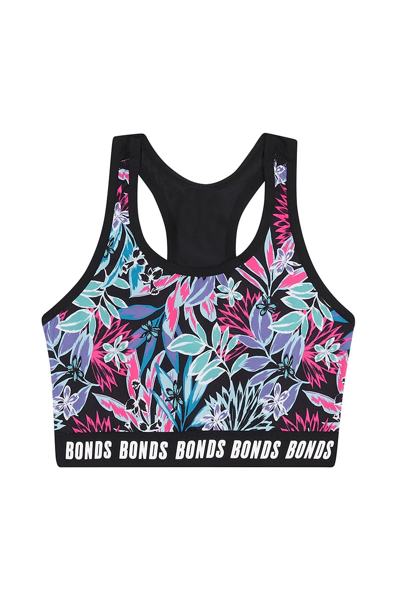 Bonds Girls Racer Back Crop | Girls Crop | UWEY1A
