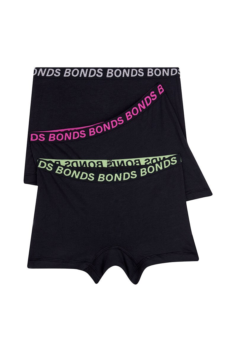 Buy Sport Shortie 3 Pack in Tender Pink / Macadamia Online | BONDS