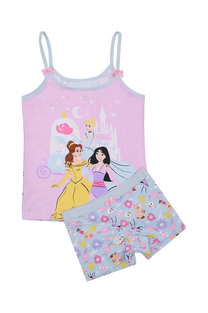 Rio Girls Princess Cami And Shortie Set | Girls Underwear | UX8Q1R