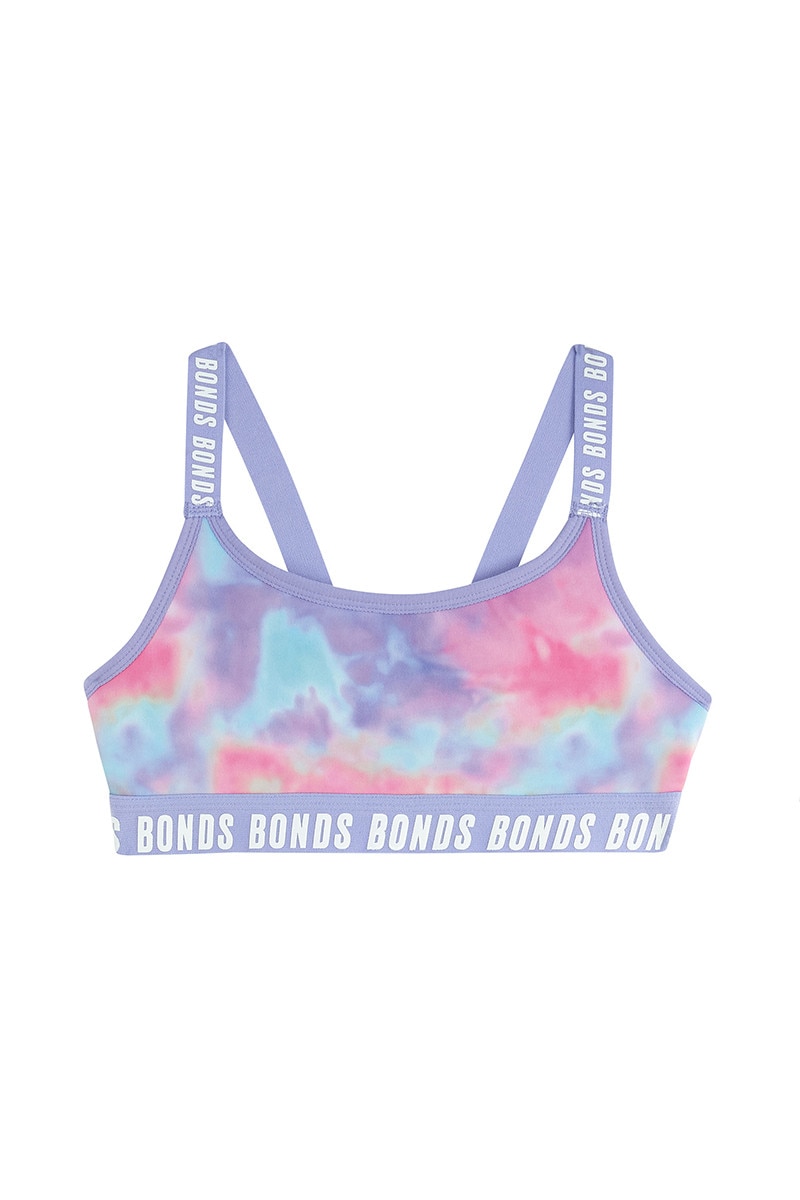 BONDS Girls Performance Pullover Crop | UXGW1A | Wonder Glow
