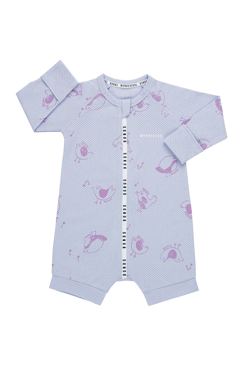 BONDS Wondercool Short Leg Eyelet Wondersuit | BWYXA | Singing Wren Java