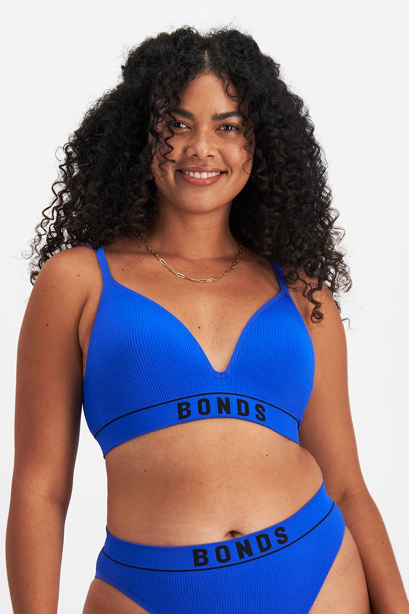 Bonds Retro Rib™ Seamless Wirefree Bra | Womens Bra | YXF7Y