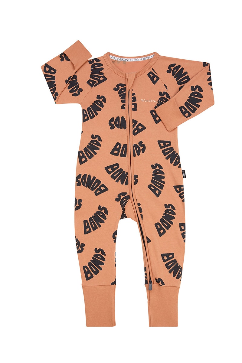 BONDS Zip Wondersuit | BZBVA | Bonds Swirl Logo Base Line