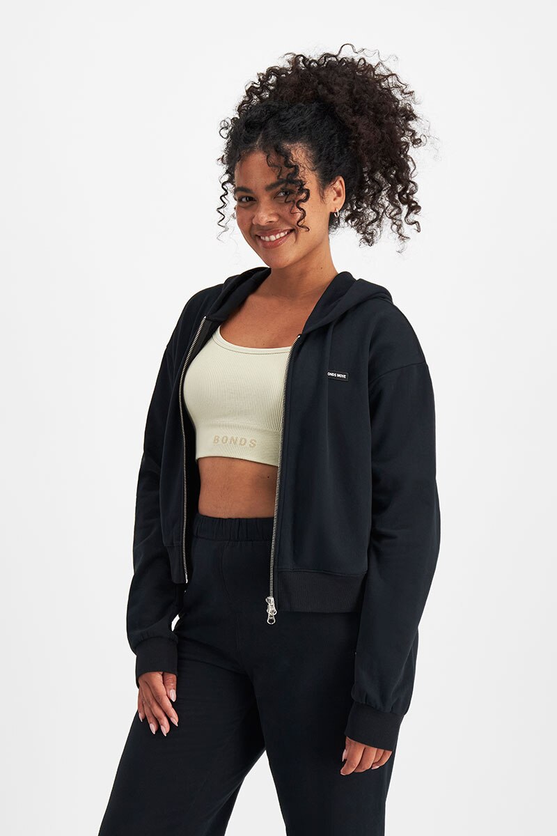 Bonds Move Rib Seamless Crop | Womens T-Shirt | CQXTI