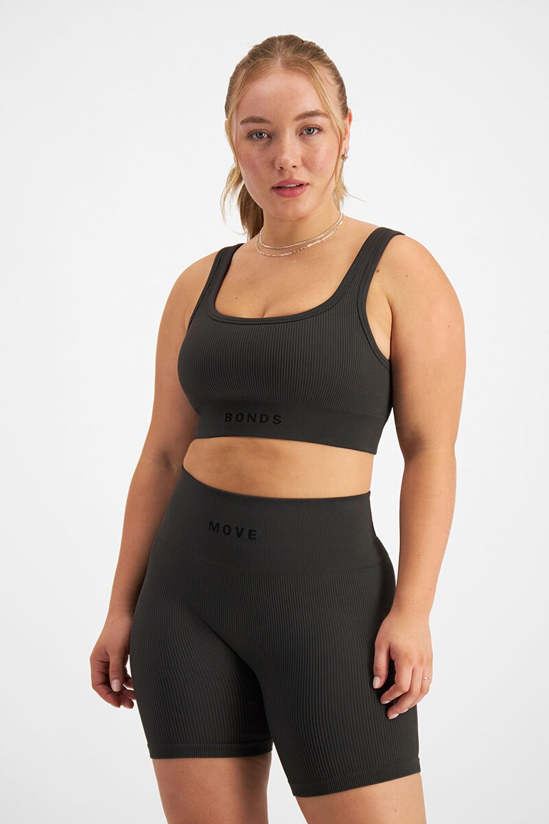 Bonds Move Rib Seamless Legging | Womens Leggings | CQXNI