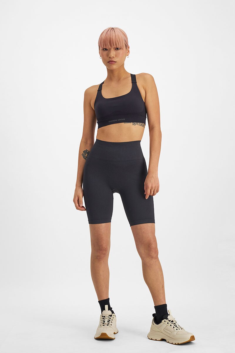 BONDS Move Seamless Bralette | CRTDI | Black