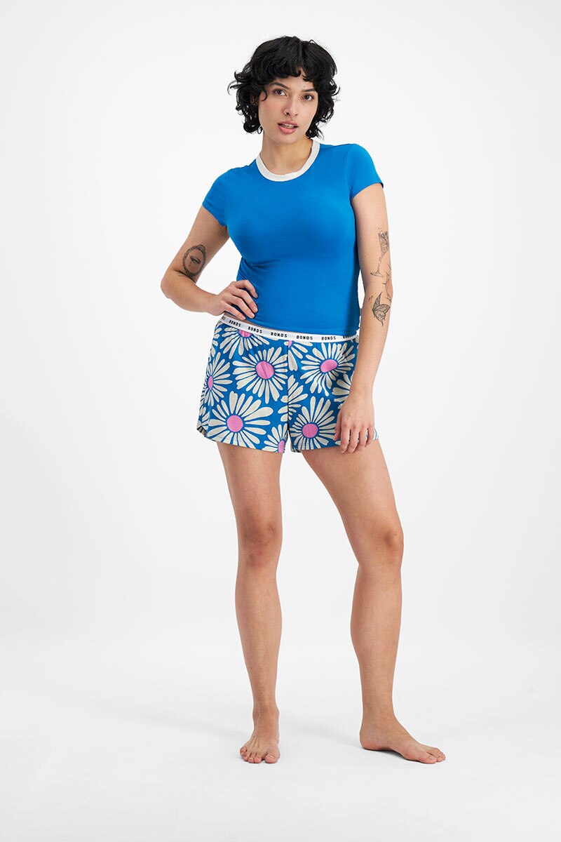 Bonds Sleep Fitted Aussie Cotton Blend Tee | Womens Sleep Top | CQWBI