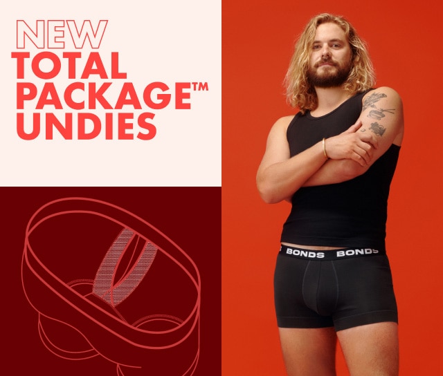 BONDS Men's Total Package Trunks | Buy Mens Comfy Trunks & Underwear ...