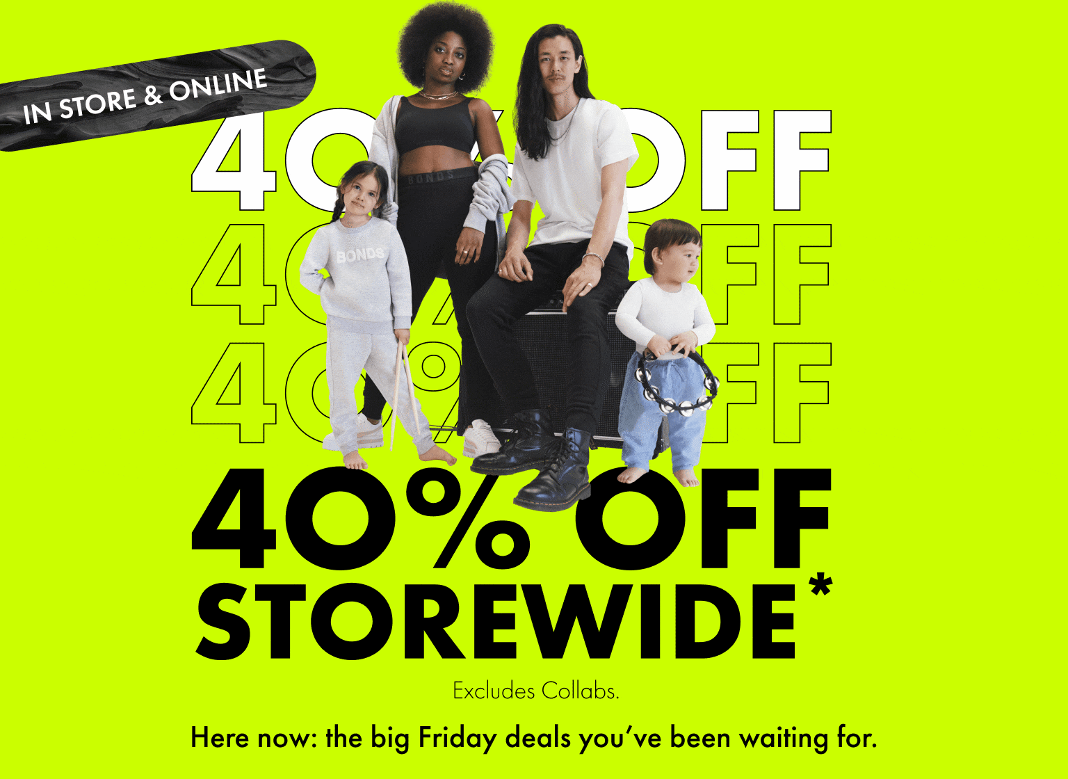 Womens, Mens, Kids, Baby Clothing | Underwear | BONDS Online